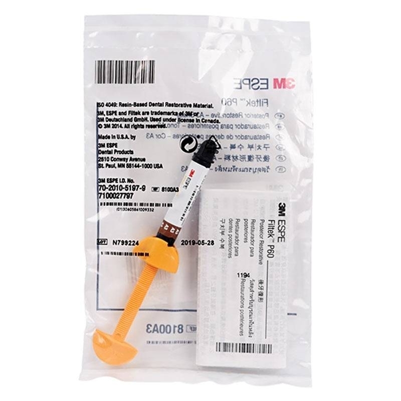 【套餐】3M/ESPE 光固化复合树脂 P60 8100 A3+1.2元得口腔抑菌冲洗液 1支+1瓶（200ml）-牙医帮
