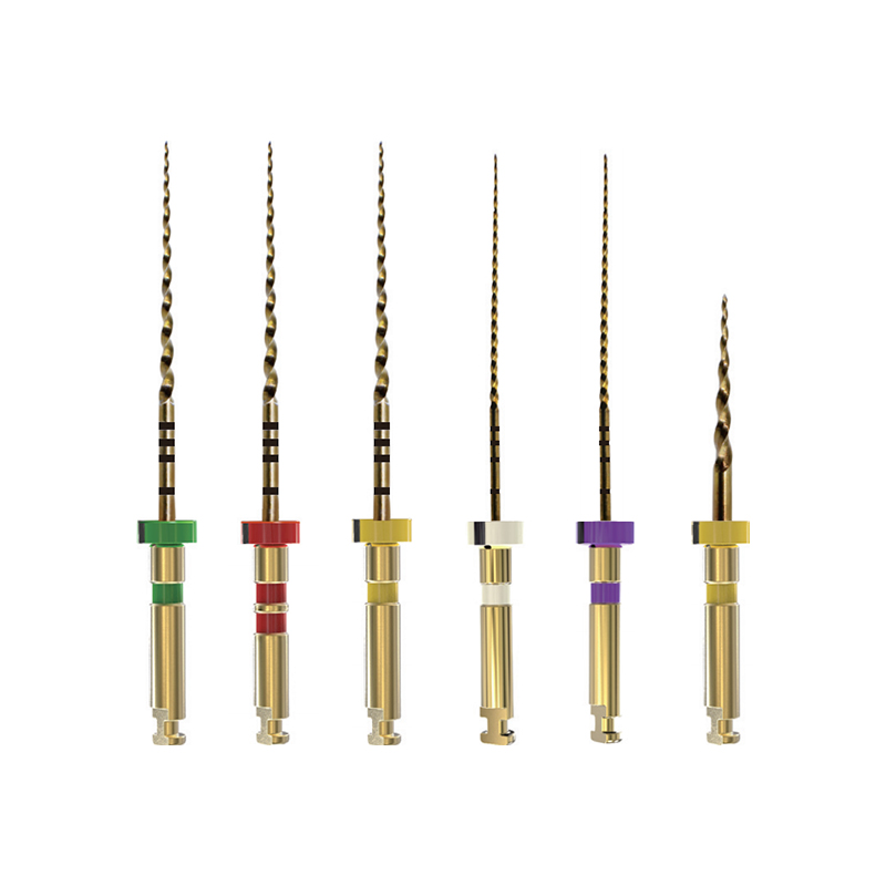 益锐 M3-Pro2018双通道机用根管锉 6支/板 21mm 混装-牙医帮