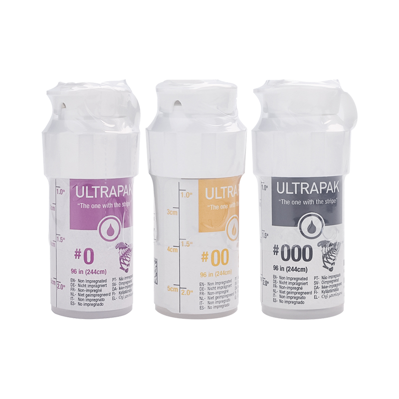 皓齿/ULTRADENT Ultrapak排龈线（不含药） 244cm/瓶 136（00#）-牙医帮